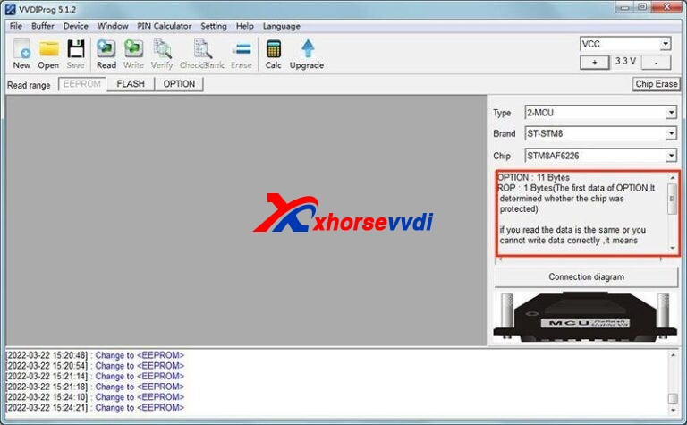 Can VVDI PROG Read STM8AF6266 MCU with Active ROP Protection? | XhorseVVDI.com