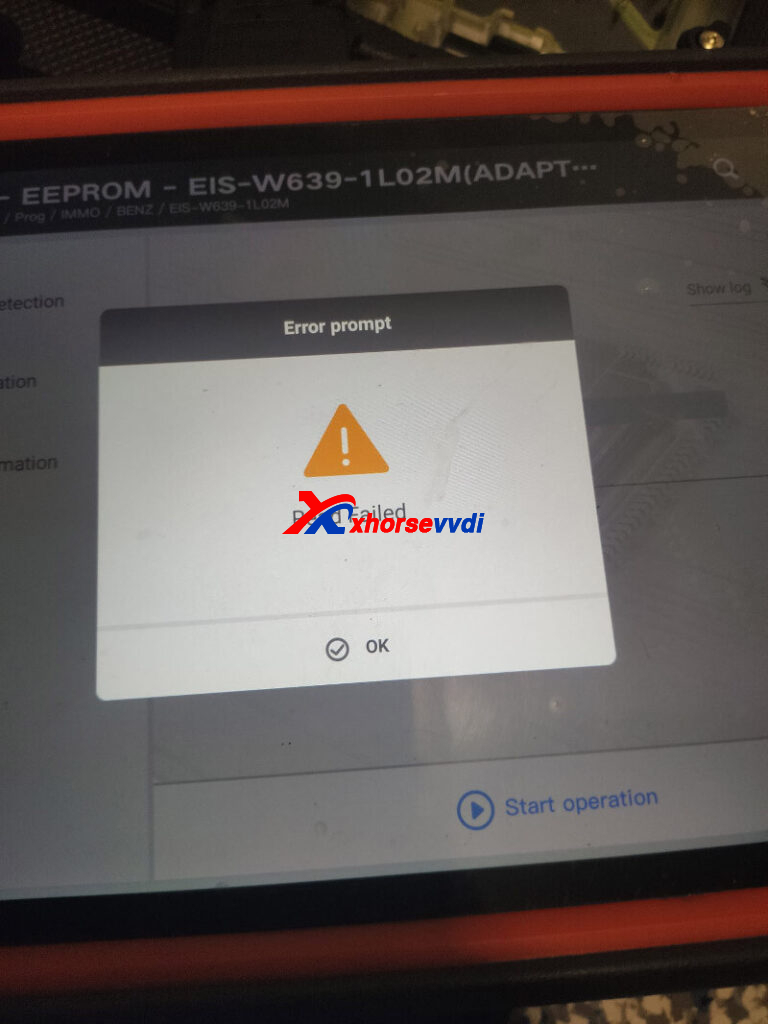 How to Fix VVDI Key Tool Plus Read W639 EIS How to Fix VVDI Key Tool Plus Read W639 EIS