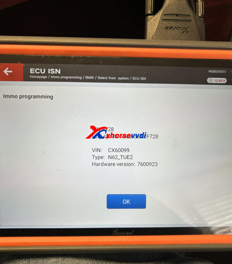 Why Xhorse Key Tool Plus Read 4-Digit ISN from DME ME9.2.2? | XhorseVVDI.com